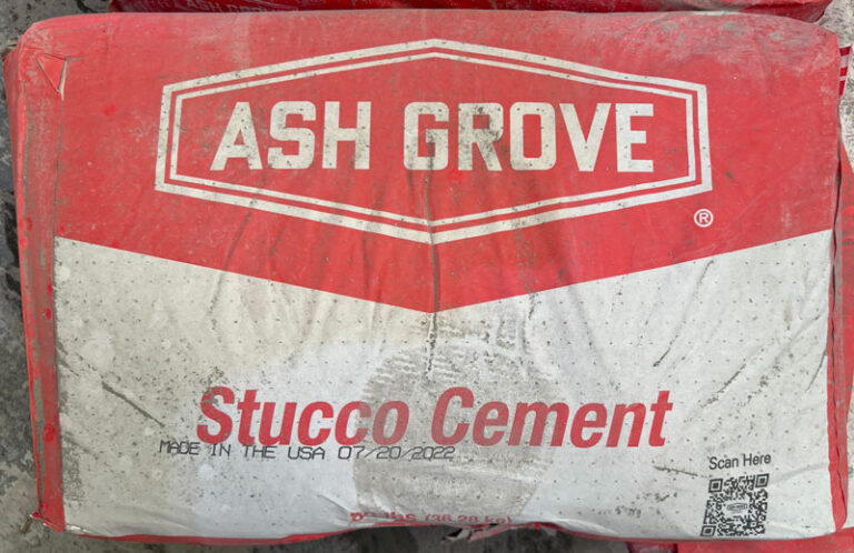 Ash Grove Stucco Cement - Carroll's Building Materials